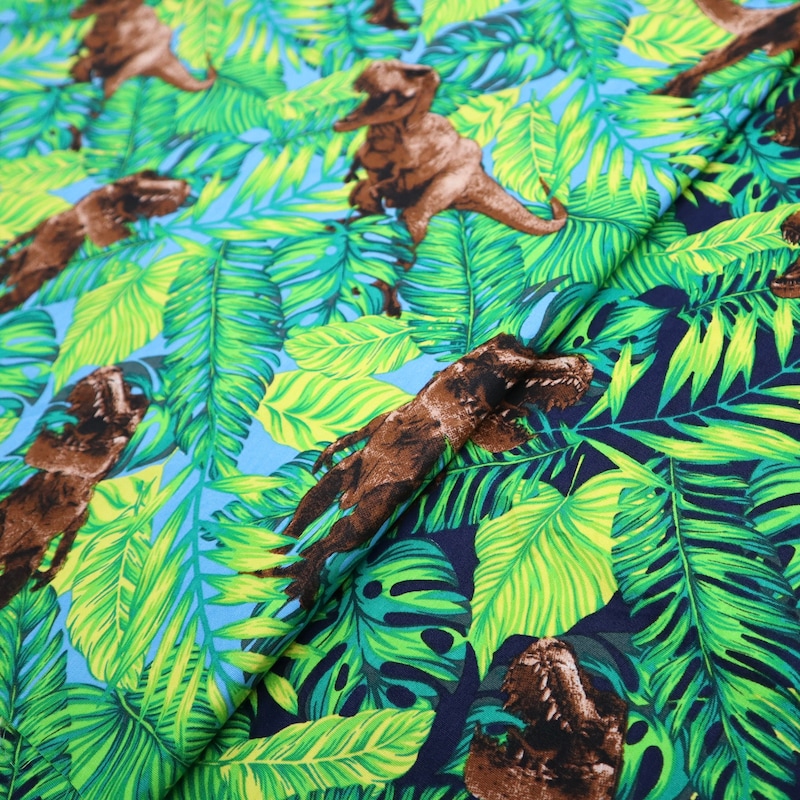Dinosaur Fabric - Etsy