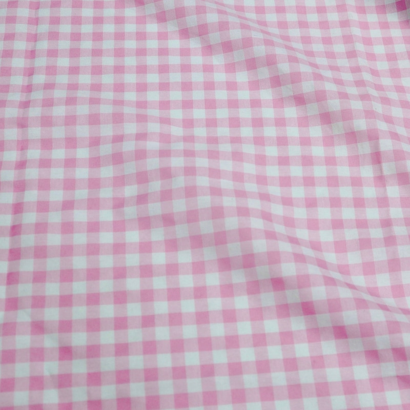 Pink Plaid Fabric - Etsy