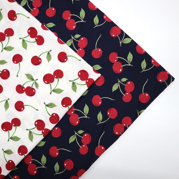 Cherry Fabric - Etsy
