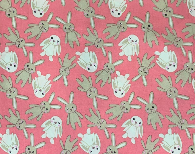 Bunny Rabbit Fabric Bunny Rabbit Face by Shortcake Studio Bunnies Cute ...