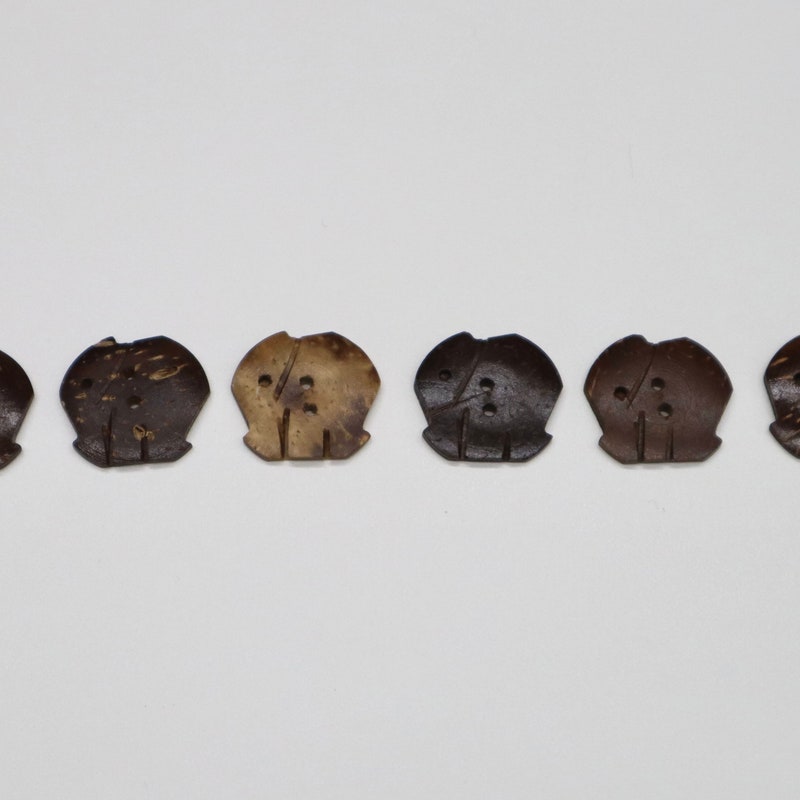 Coconut Shell Button - Etsy