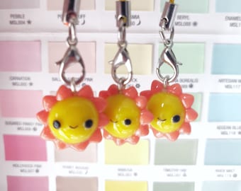 Sunshine, Handmade, Polymer Clay Charm - Etsy