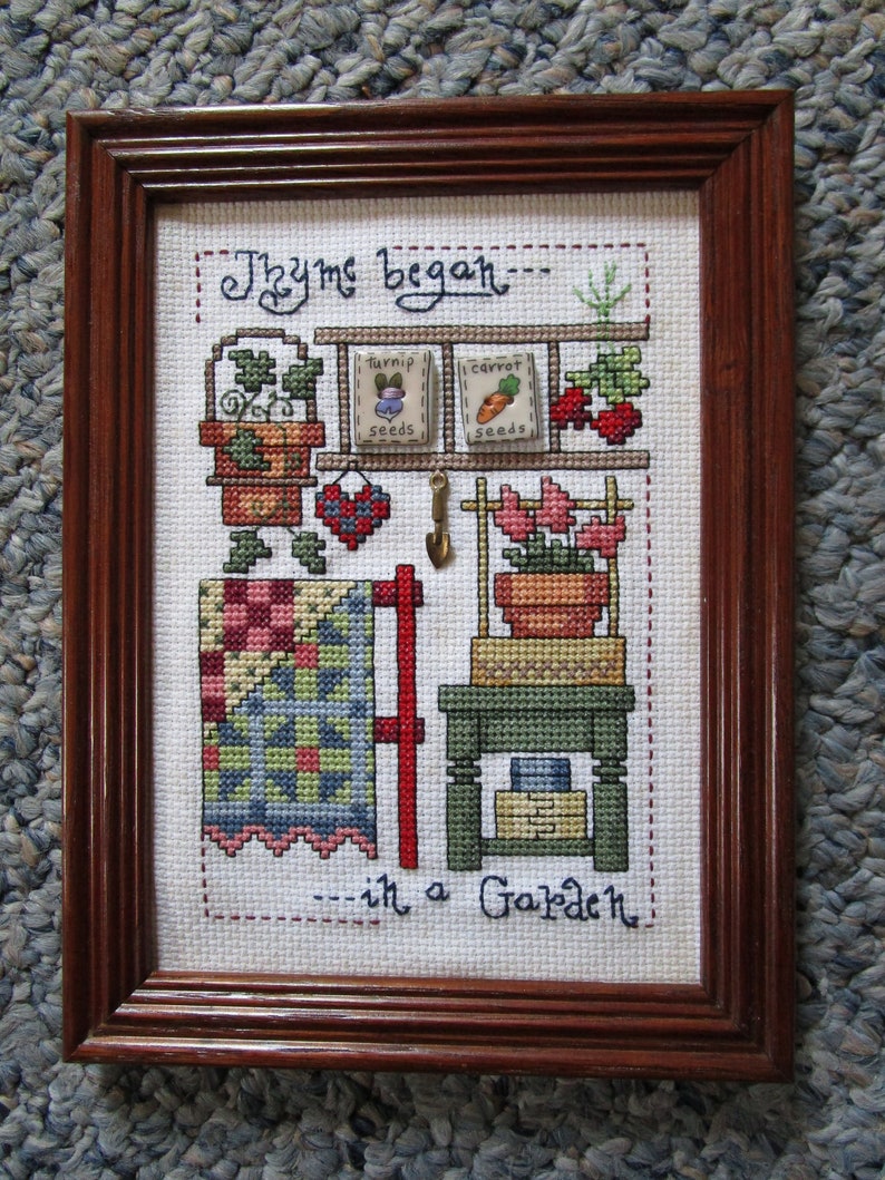 Cross Stitch Garden - Etsy
