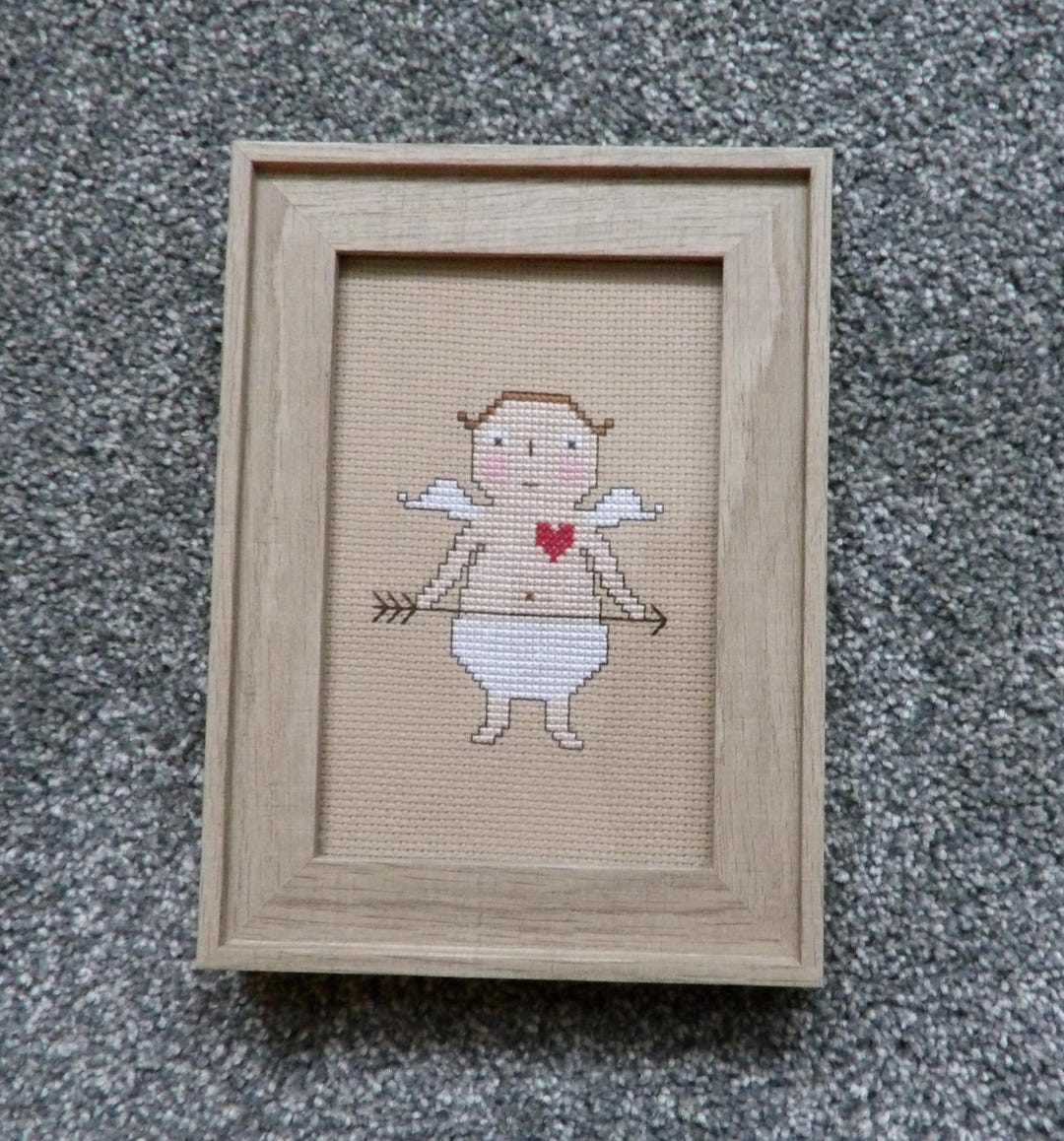 Cross Stitch Cupid - Etsy