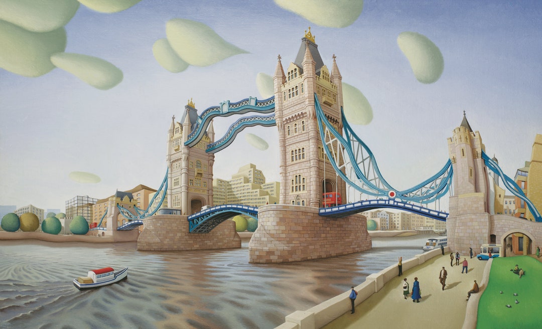 Tower Bridge Print - Limited Edition - Tower Bridge Art - Tower Bridge ...