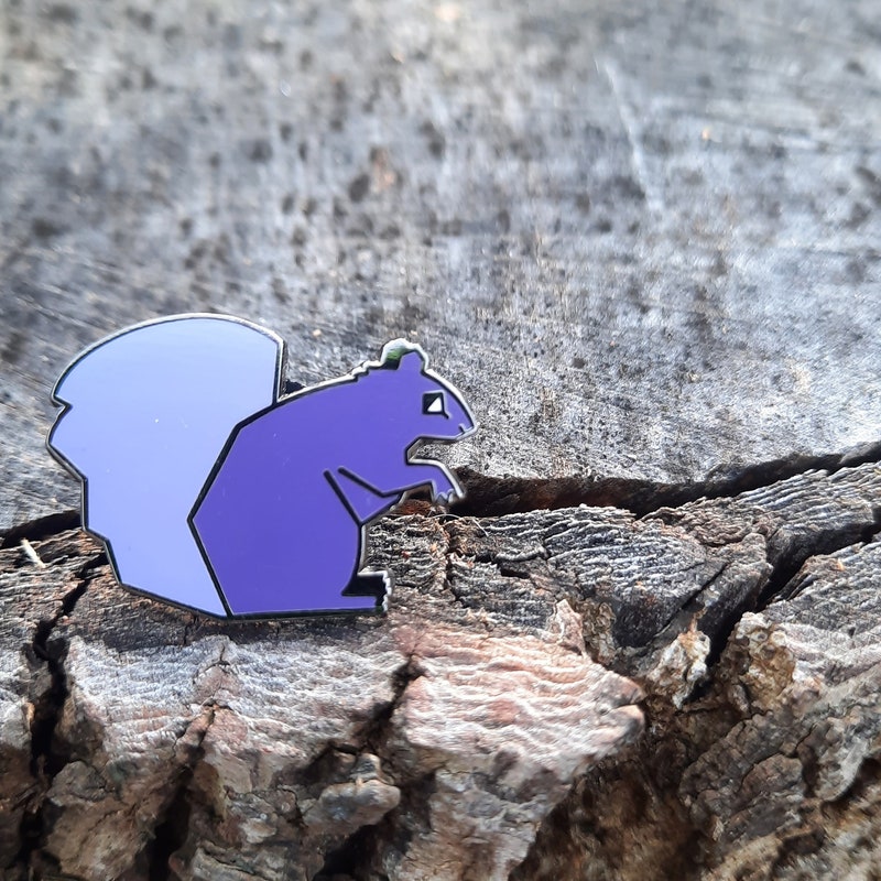 Squirrel Pin - Etsy