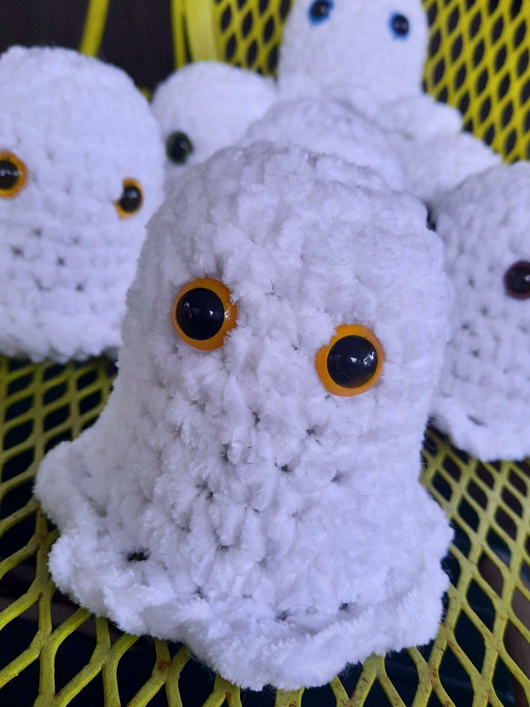 Spooky Ghost Plush - Halloween Decoration - Soft and Fuzzy Ghost ...