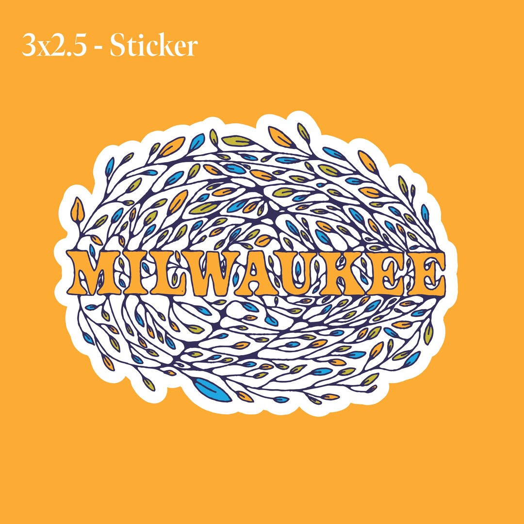 3x2.5 Milwaukee Sticker - Etsy