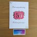 50th Birthday Card Card for 50 Year Old 50th Milestone - Etsy