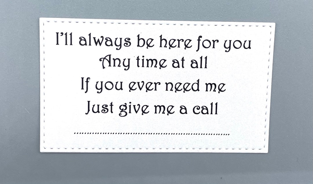 Contact Cards, Phone Number Reminders, SOS, Wallet Cards, in Case of ...