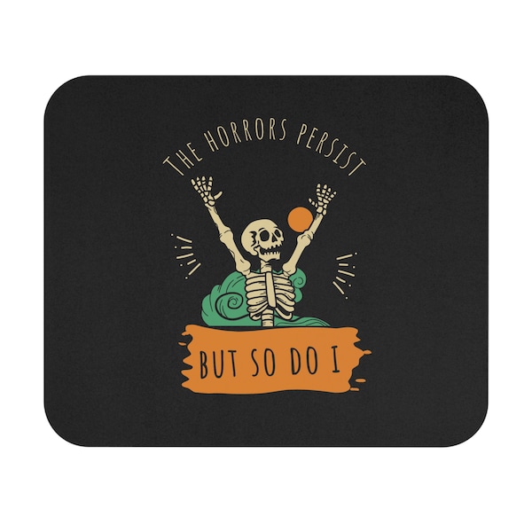 Funny Skeleton Mouse Pad - Etsy