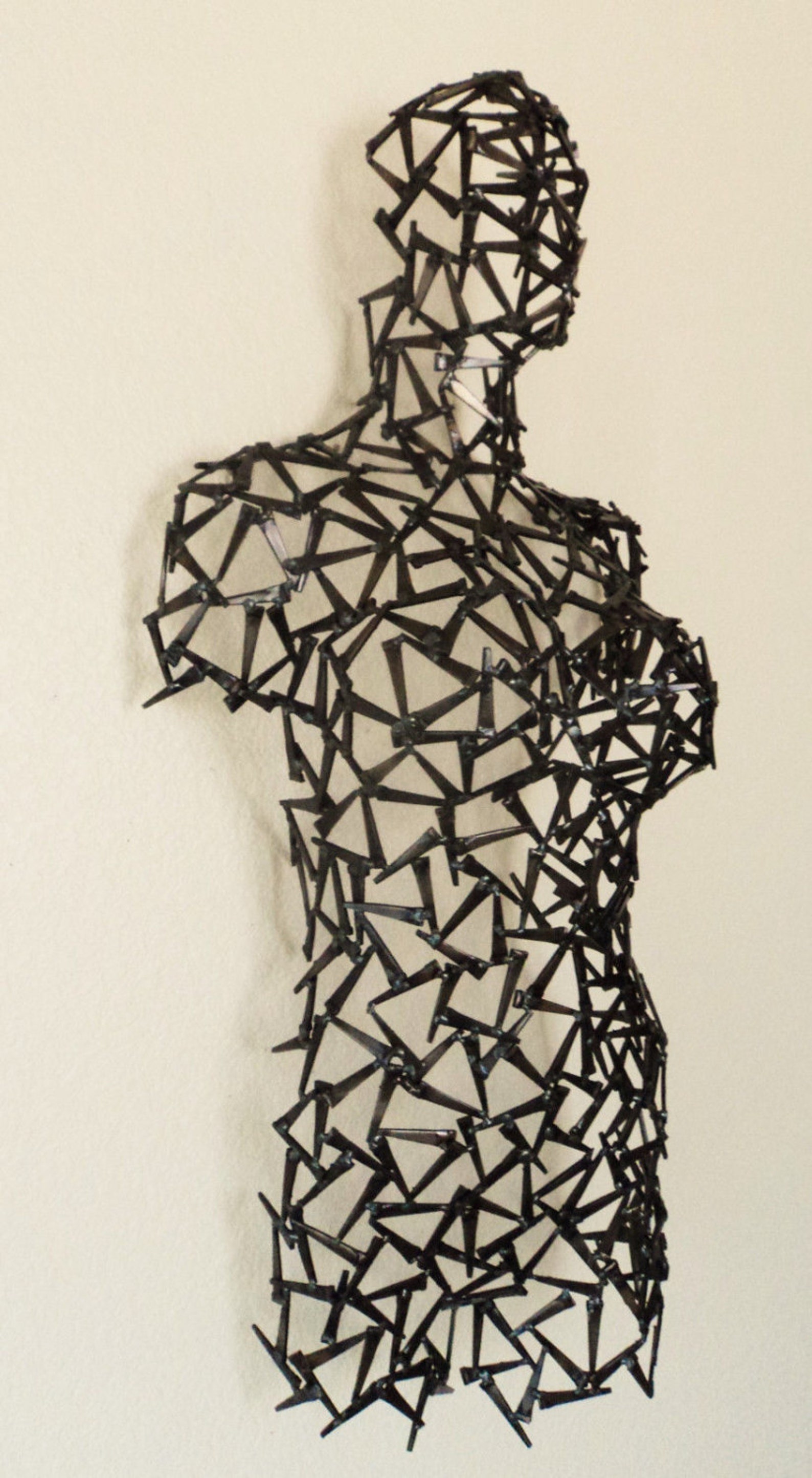 BELLA body form female wall sculpture by Corey Ellis abstract | Etsy