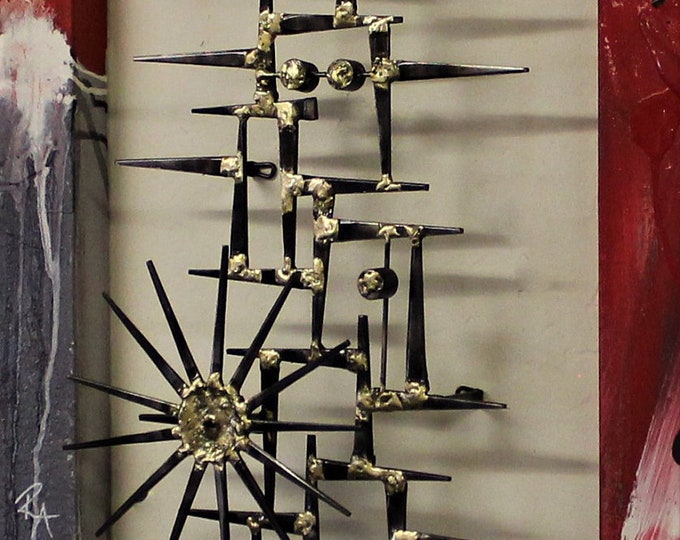 Bling Metal and Bronze Braized Wall Sculpture Created and | Etsy