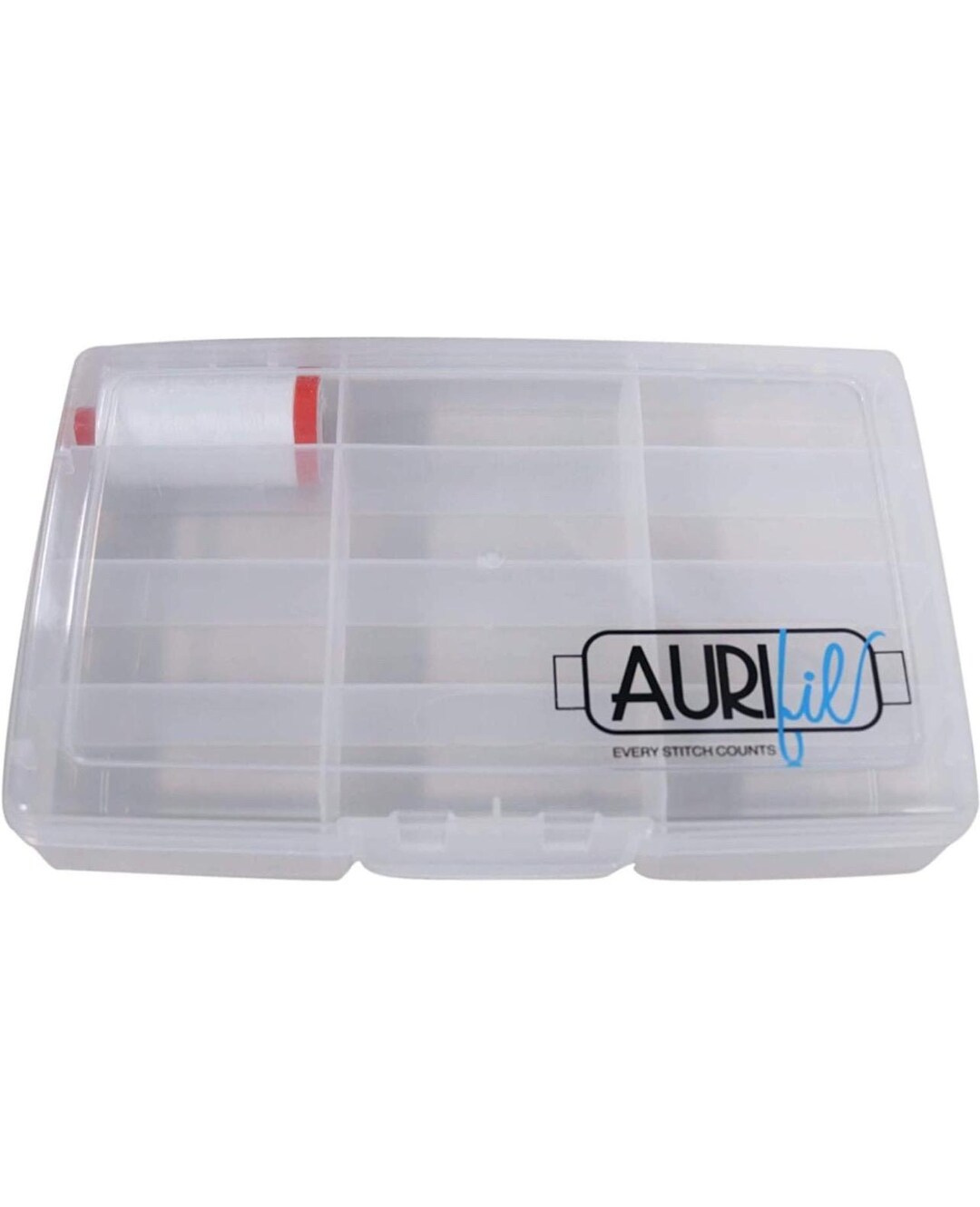 AURIFIL Storage Case With 1 Spool of 50wt White Thread ~ Free Shipping - Etsy