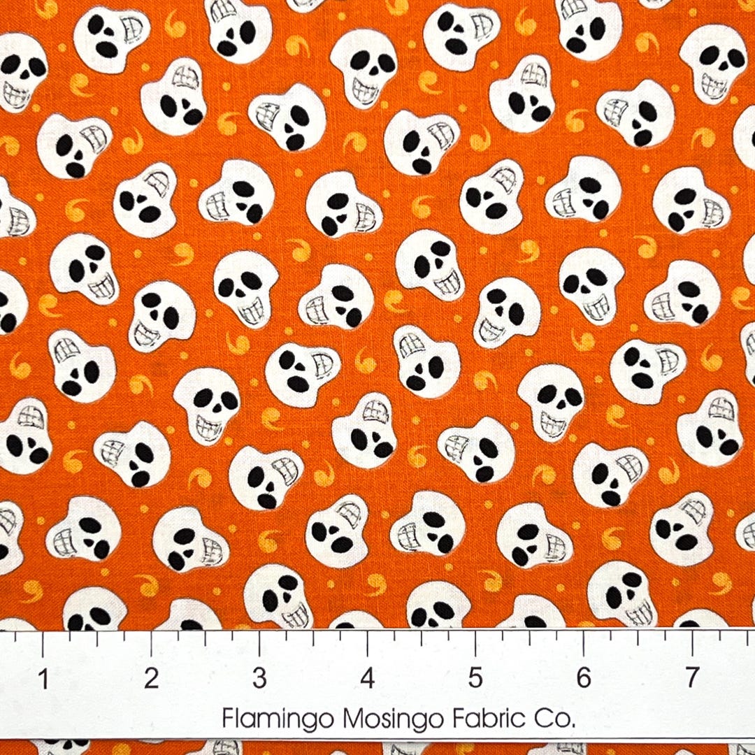 Witch's Night Out by Delphine Cubitt for Henry Glass - Tossed Skulls ...