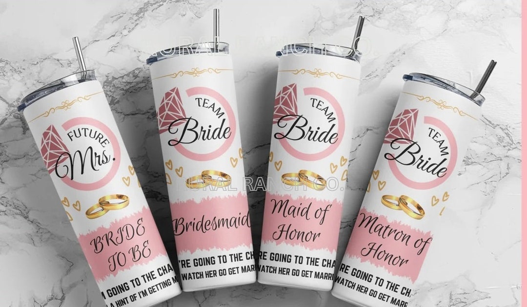 Bridal 20oz Tumbler Bride Tumbler Bride Gift Bridal Tumbler Bridal Cup ...