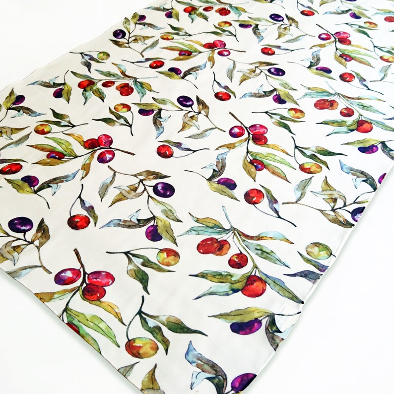 Olives Pattern, Scarf, Indelible Printed - Etsy