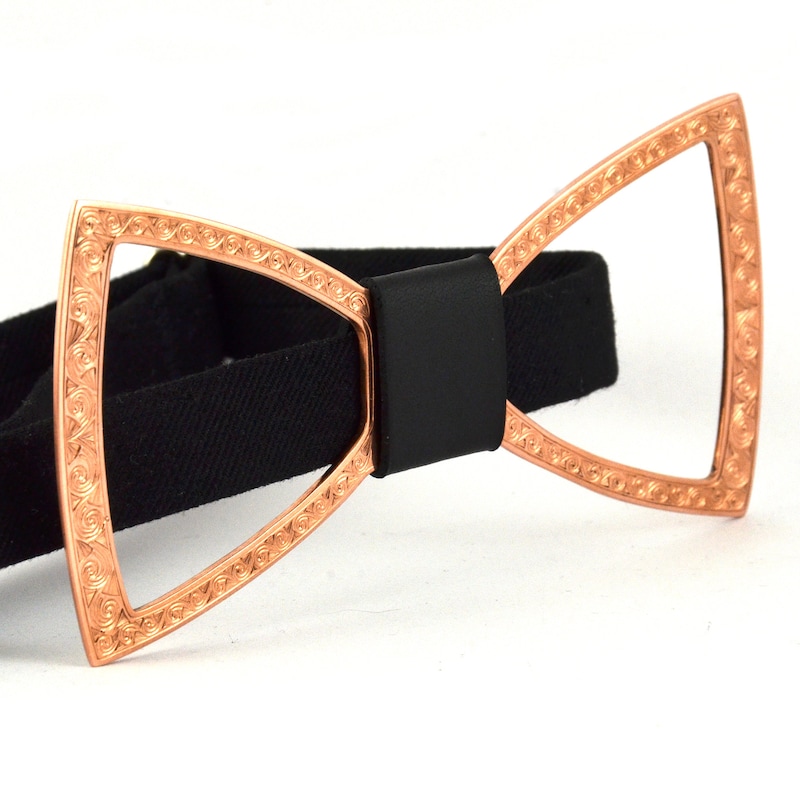 Copper Bow Tie - Etsy