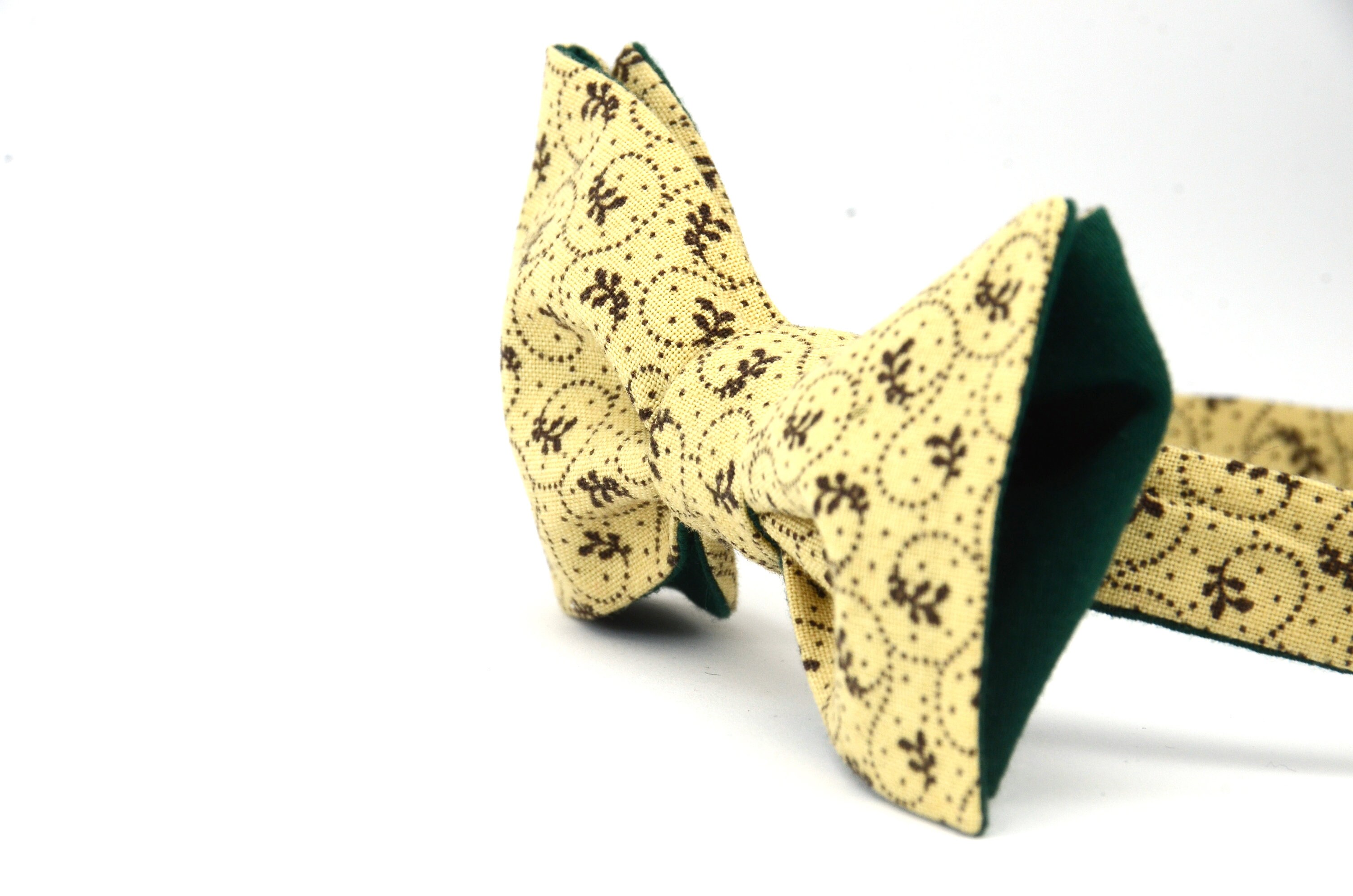 Corbata de lazo auto-amarre beige pajarita beige de doble | Etsy