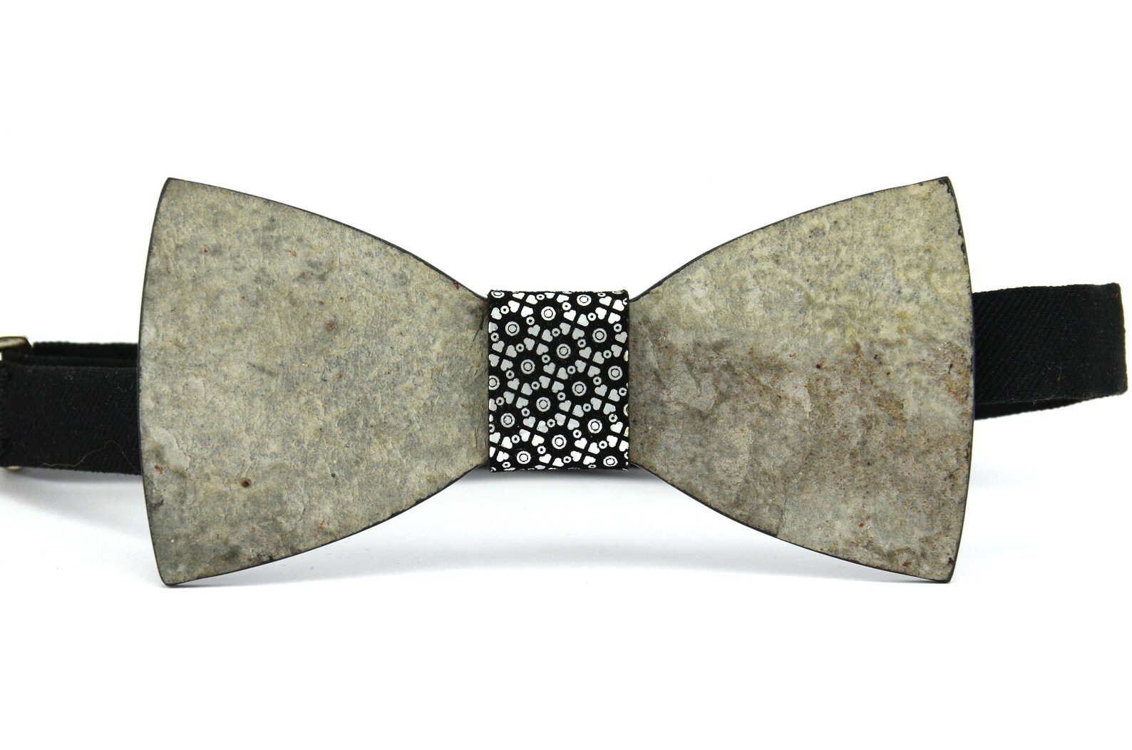 Stone Bow Tie gorganybow Tie for Men Stonestone - Etsy