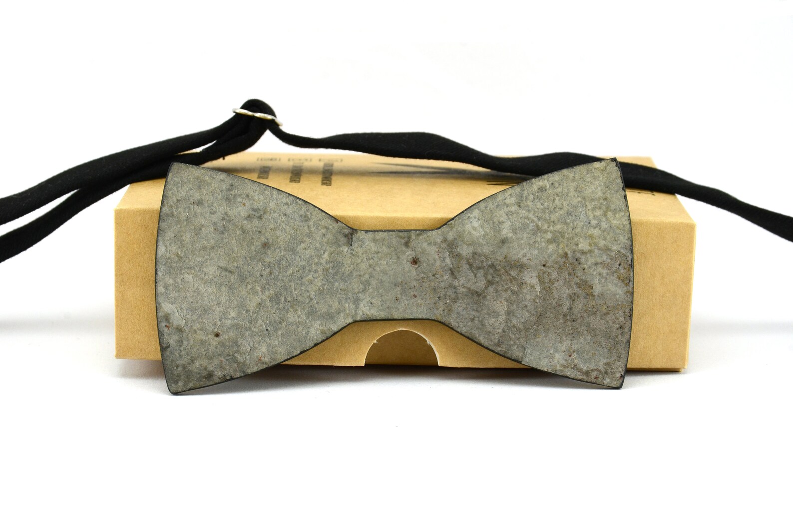 Stone Bow Tie gorganybow Tie for Men Stonestone - Etsy