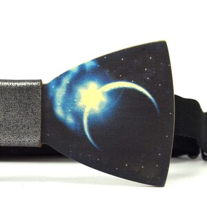 Space Wooden Bow Tie,galaxy Bowtie,wood Bowtie,men's Bow Tie,stars ...