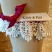 Blue RPG or Dungeons and Dragons Wedding Garter, "roll to Seduce With ...