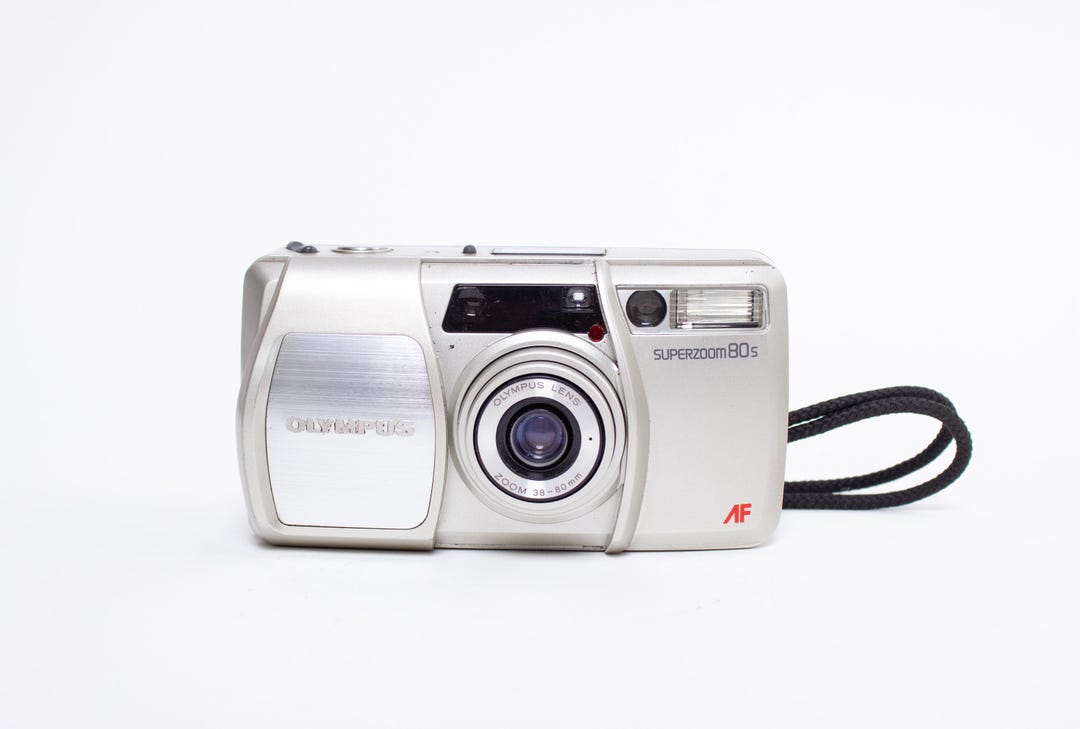 Vintage Olympus Superzoom 80s Infinity 35mm Film Camera Point & Shoot ...
