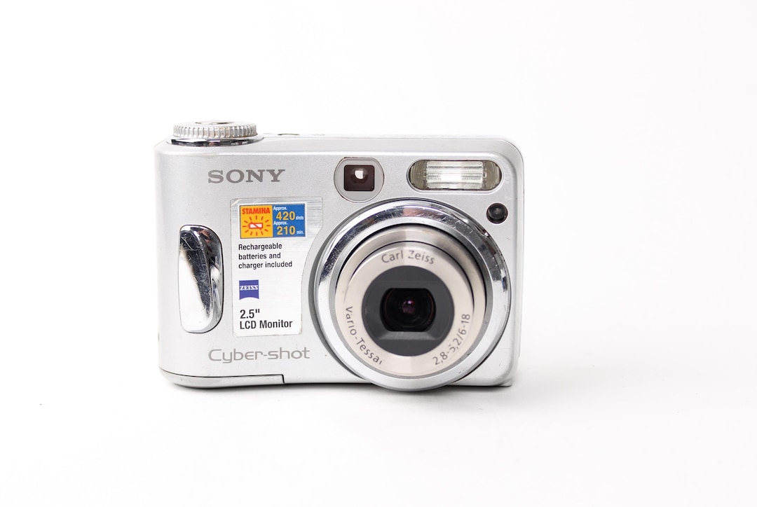 Vintage Sony Cybershot DSC-S90 Digital Camera With 3x Zoom - Digicam ...