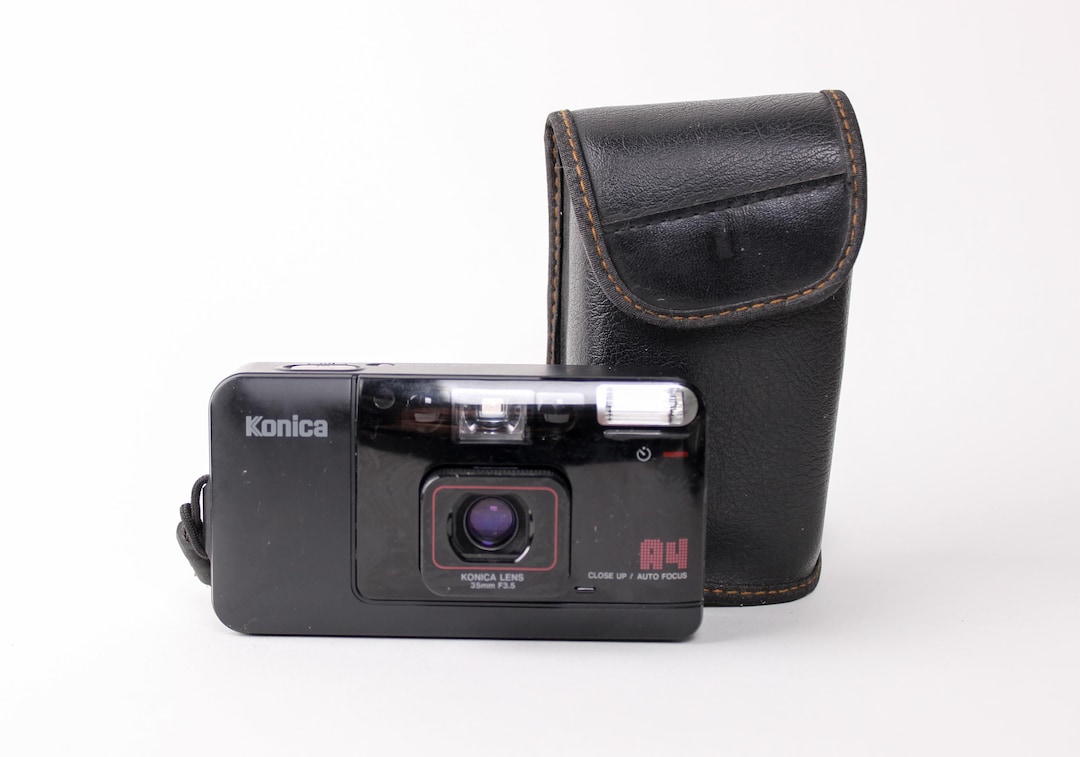 Buy Vintage Konica A4 Big Mini 35mm Film Camera - Retro Autofocus ...