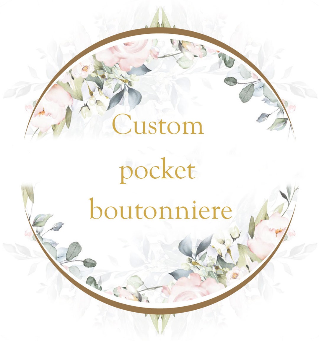 Create a Pocket Boutonniere :) Flower Accessories Boutonniere ...