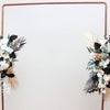 Terracotta Cream Arch Arrangement Arch Flowers Fall Wedding Orange ...