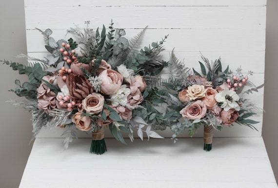 Blush And Sage Wedding