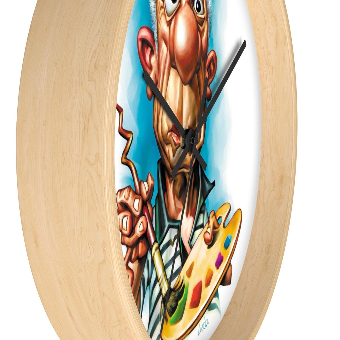 Pablo Picasso Wall Clock Funny Artist Clock for Art Students - Etsy