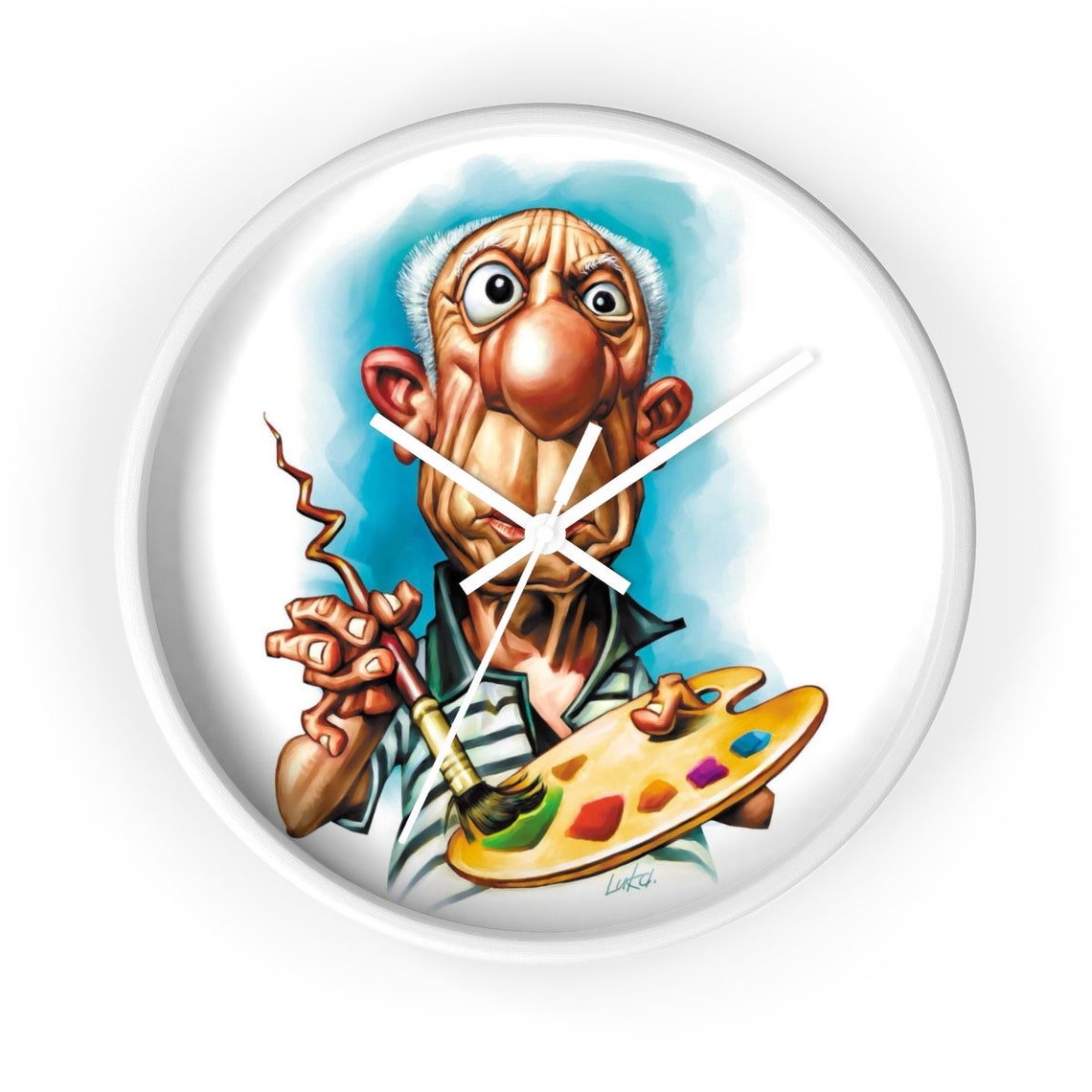 Pablo Picasso Wall Clock Funny Artist Clock for Art Students - Etsy