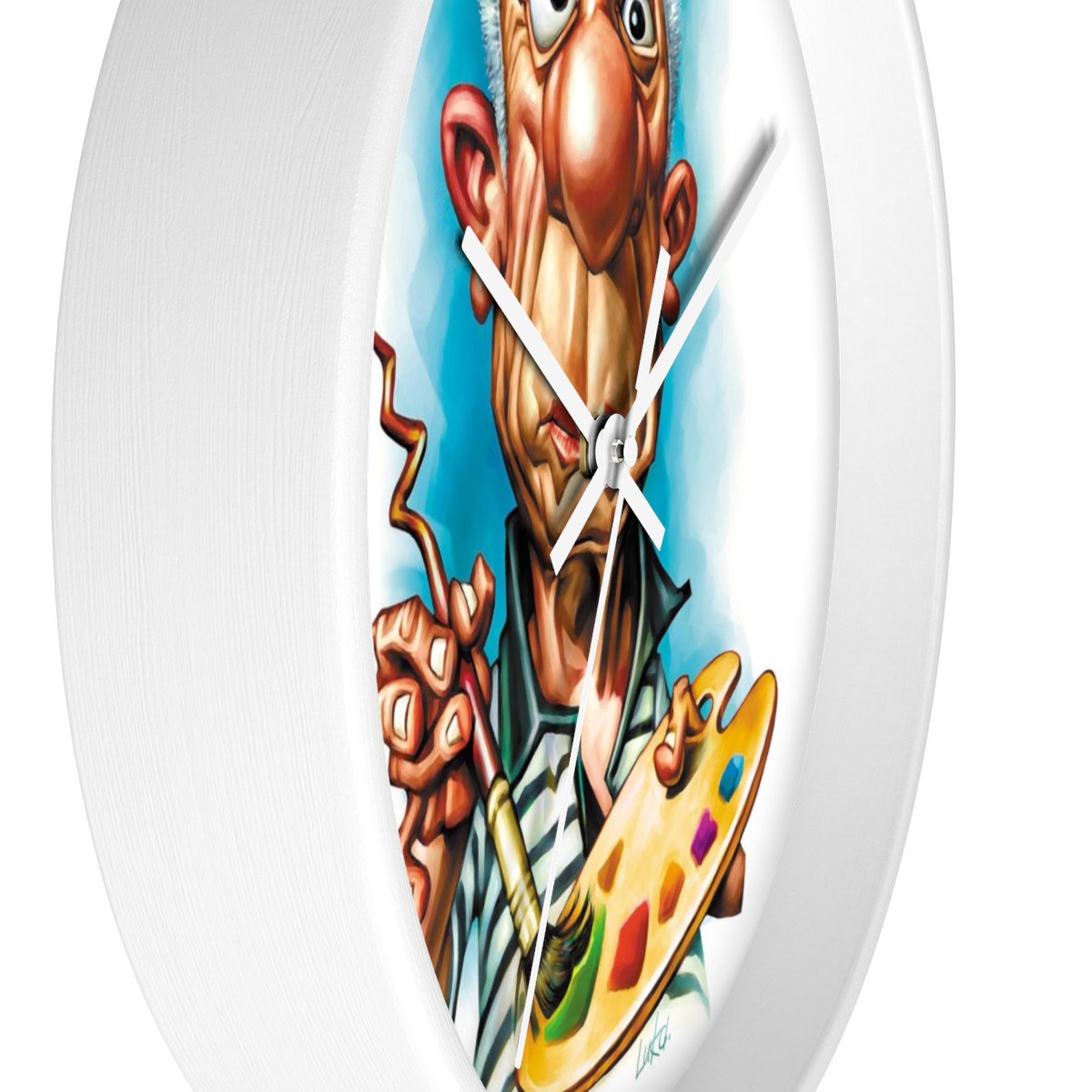 Pablo Picasso Wall Clock Funny Artist Clock for Art Students - Etsy
