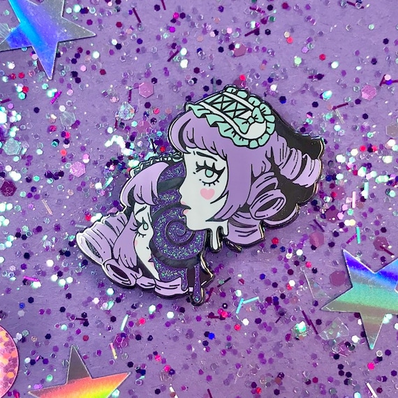 Split Enamel Pin | Etsy