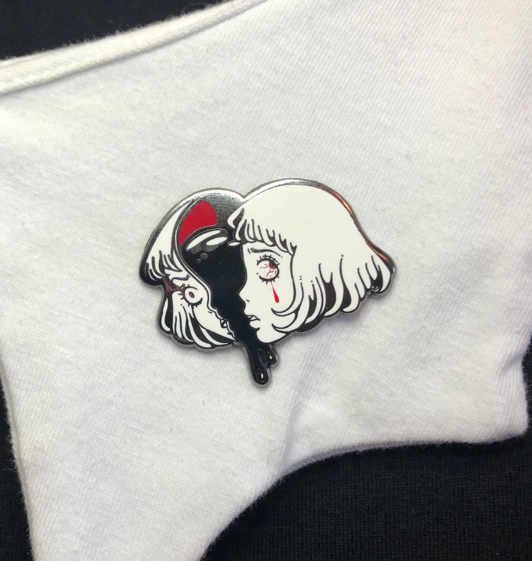 Drip Enamel Pin - Etsy