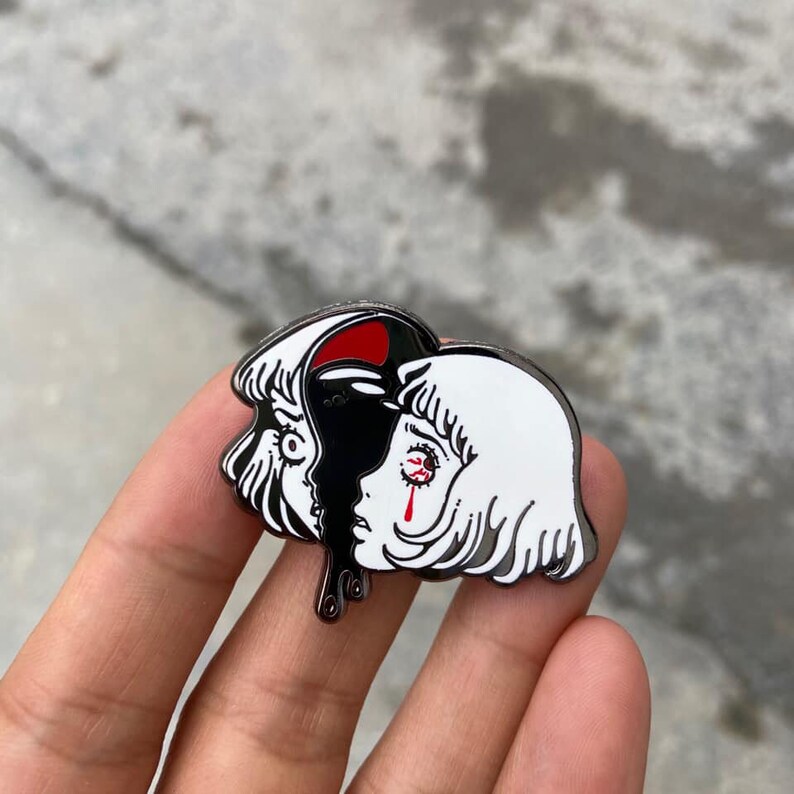 Drip Enamel Pin - Etsy