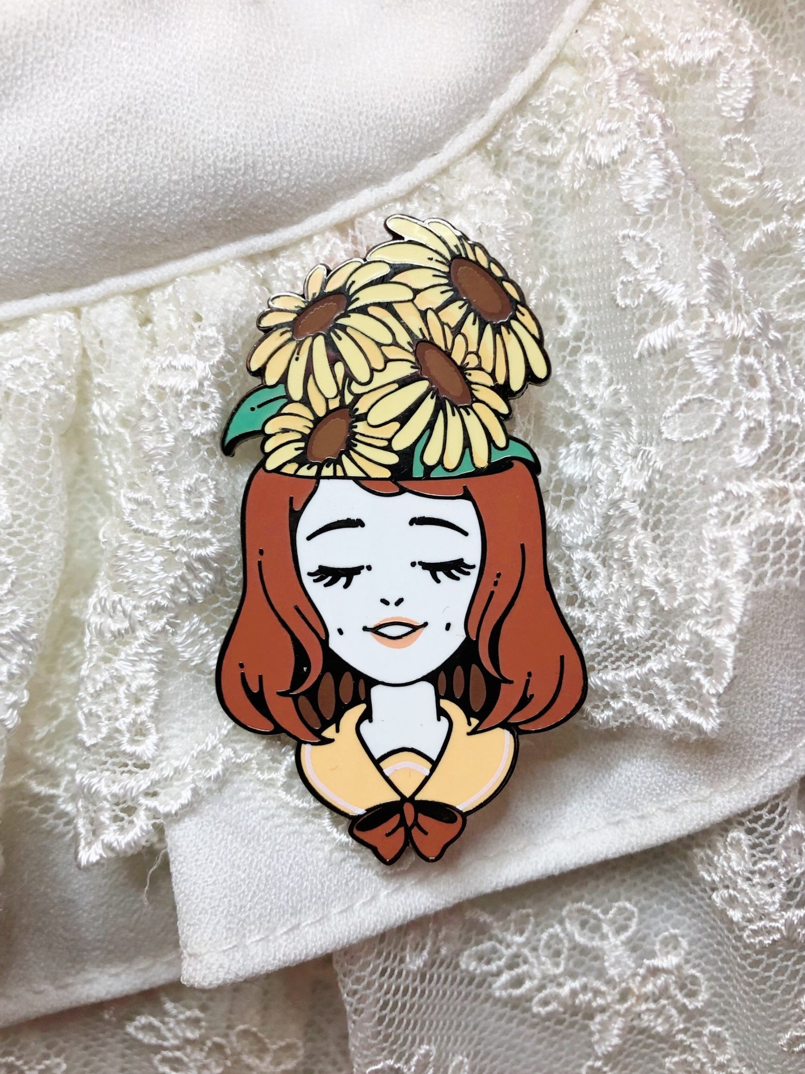 Sunny Disposition Enamel Pin - Etsy