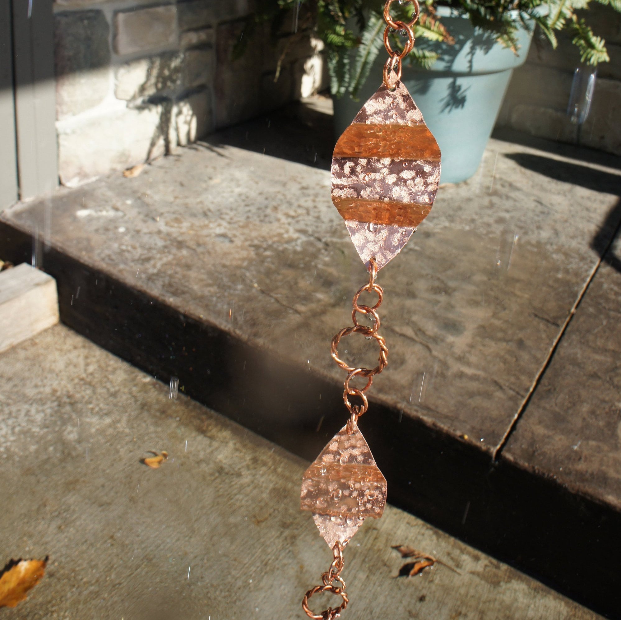 Copper Rain Chain - Etsy