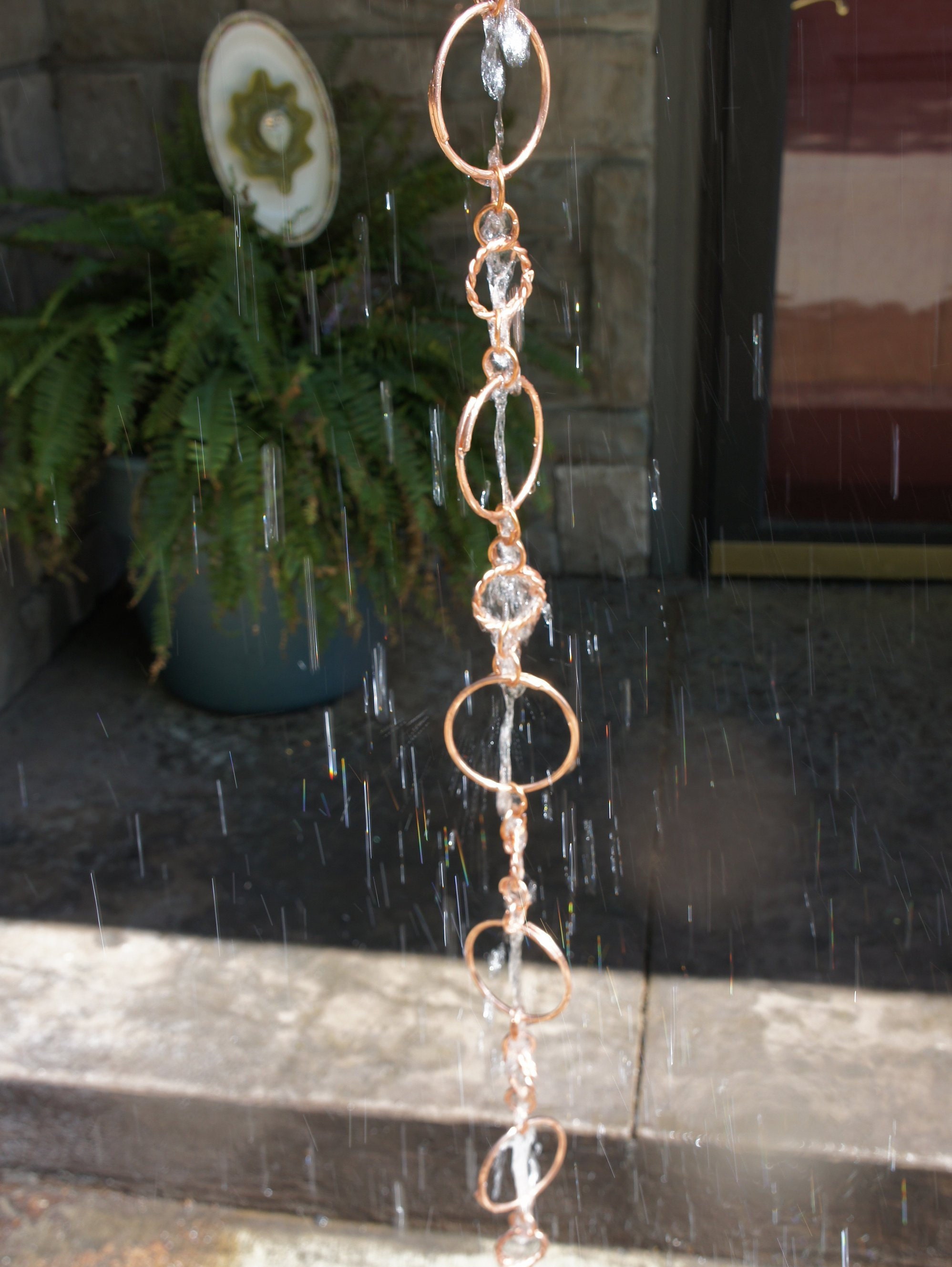 Copper Rain Chain - Etsy