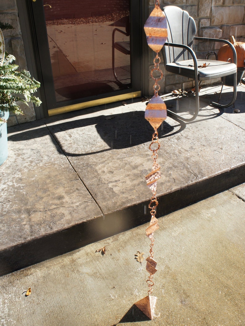 Copper Rain Chain - Etsy