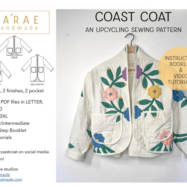 Coat Pattern - Etsy