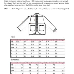 Baby Coast Coat PDF Sewing Pattern: Beginner Quilt Jacket, Newborn-7 ...