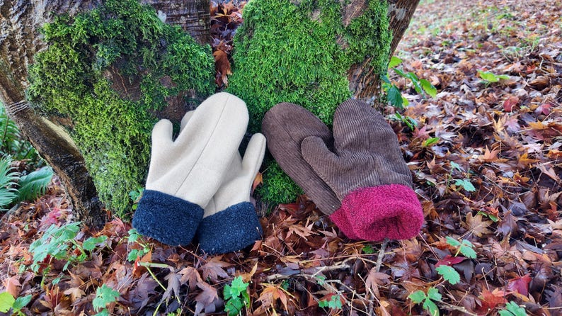 Mosswood Mittens PDF Sewing Pattern | Beginner Friendly! | XS-XL - Etsy