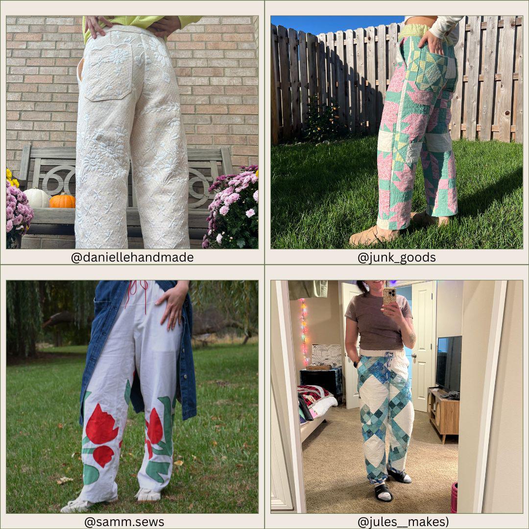 Pacific Pant PDF Sewing Pattern: Unisex XS-5X | Size 0-32 | Quilt Pant ...