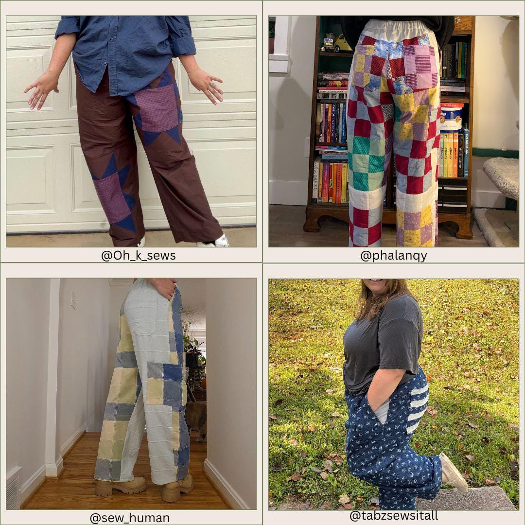 Pacific Pant PDF Sewing Pattern: Unisex XS-5X | Size 0-32 | Quilt Pant ...