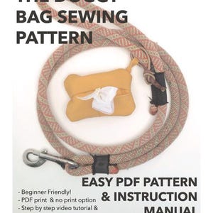 Doggy Bag Holder - Easy Sewing Pattern! - Etsy