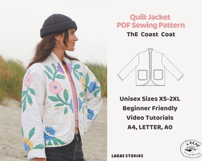 Patchwork Chore Coat Pattern - Etsy